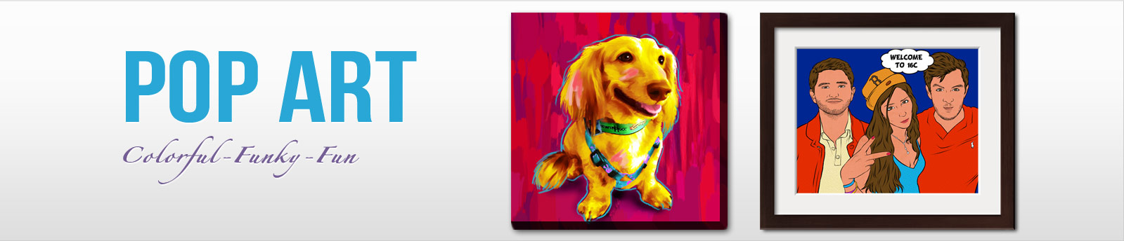 Pop Art Portraits from Photos | by myDaVinci Pop Art Artists