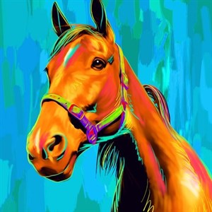 Custom Horse Portraits from Photos - myDaVinci Artists