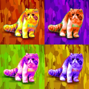 Custom Cat Portraits from Photos - myDaVinci Artists