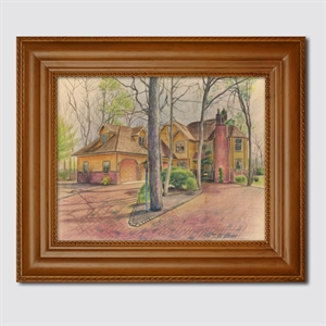 House Portraits | Hand Drawn or Hand Painted | myDaVinci