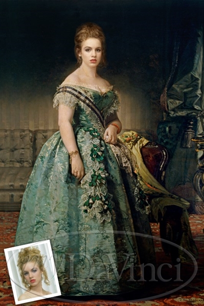 Personalized Portrait of Josefa Masterpiece from Photo