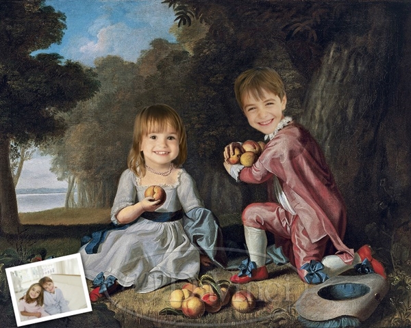 Custom Masterpiece the Stewart Children from Photos