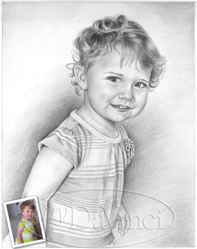Hand Drawn Pencil Portraits from Photos | Pencil Portrait Drawing ...