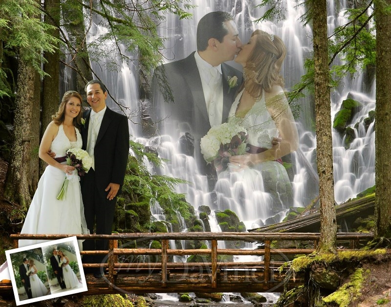 Waterfall Romance Fantasy from Photos